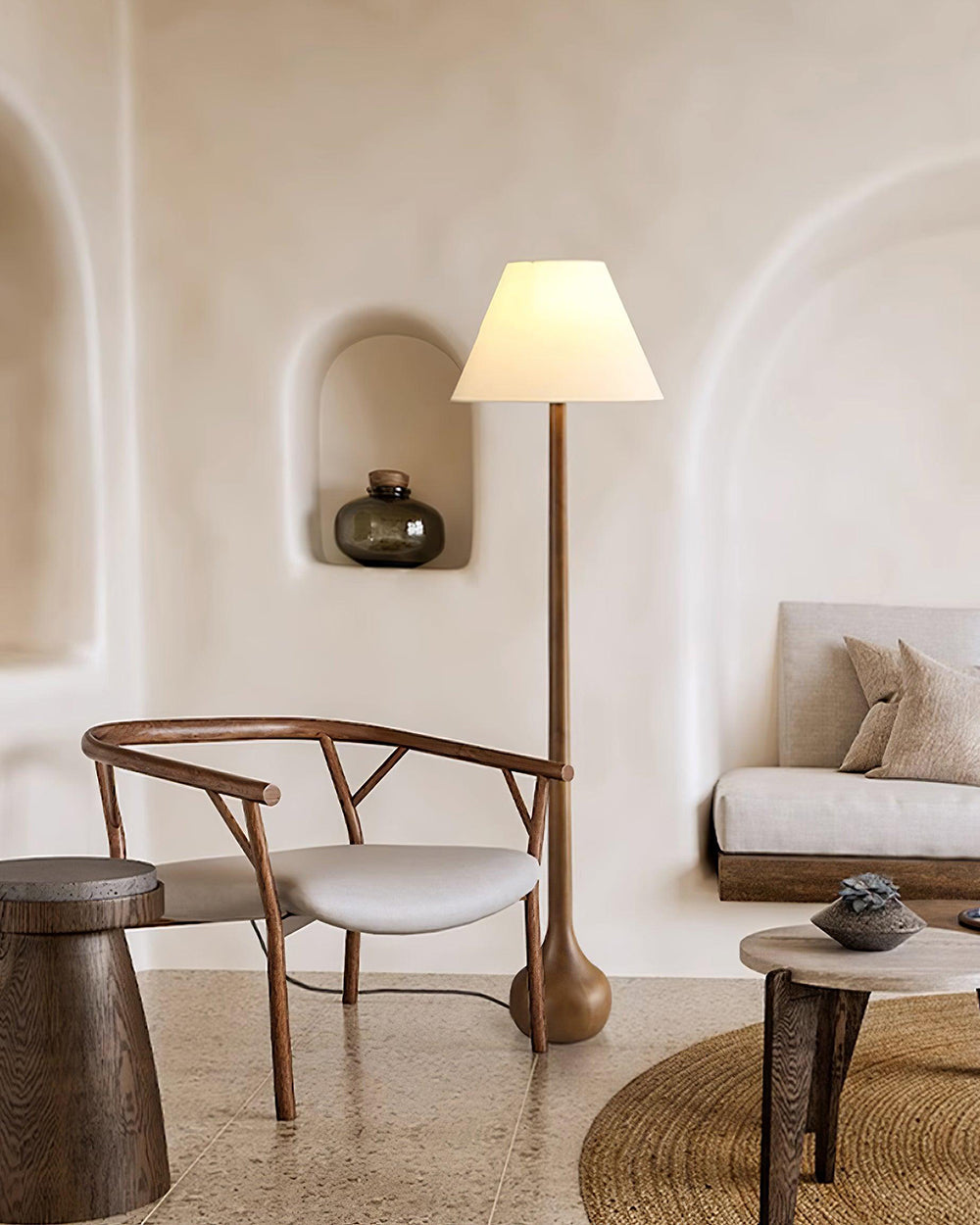 Wood Floor Lamps : The Perfect Blend of Nature and Modern Design - Docos