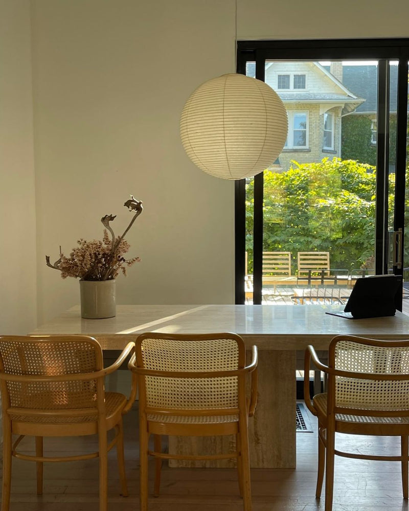 Akari A Series Plug In Pendant Lamp White Wire Version - Docos