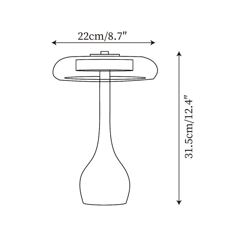 Andi Glass Table Lamp - Docos