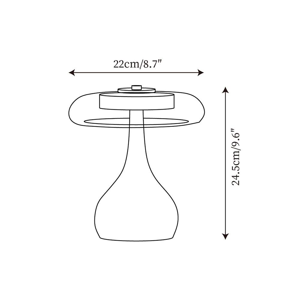 Andi Glass Table Lamp - Docos