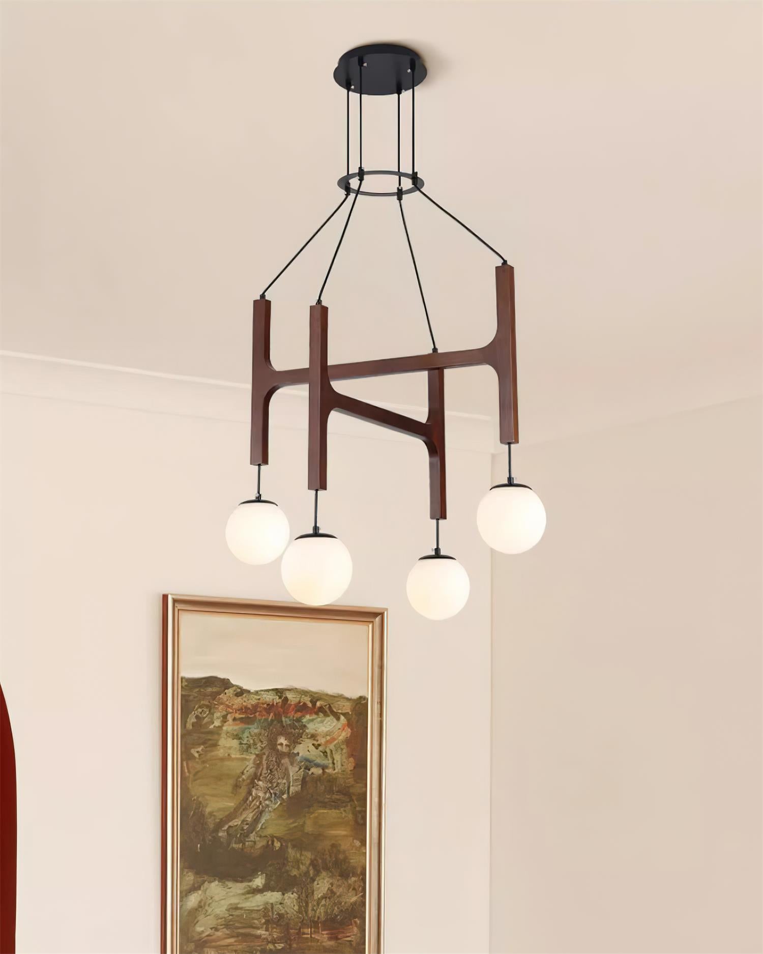 Astra Wood Chandelier - Docos