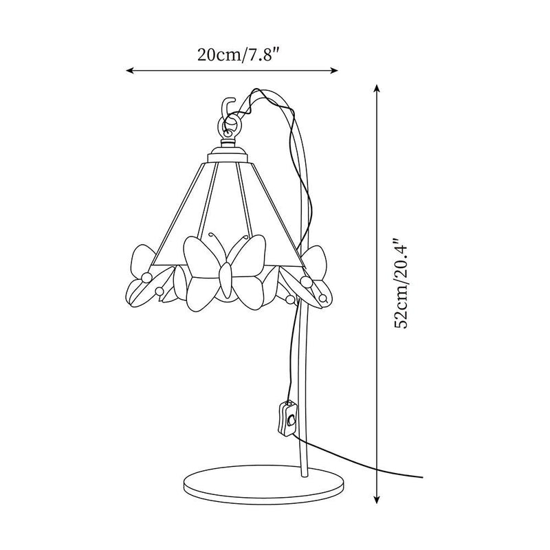 Briandy Tiffany Table Lamp - Docos