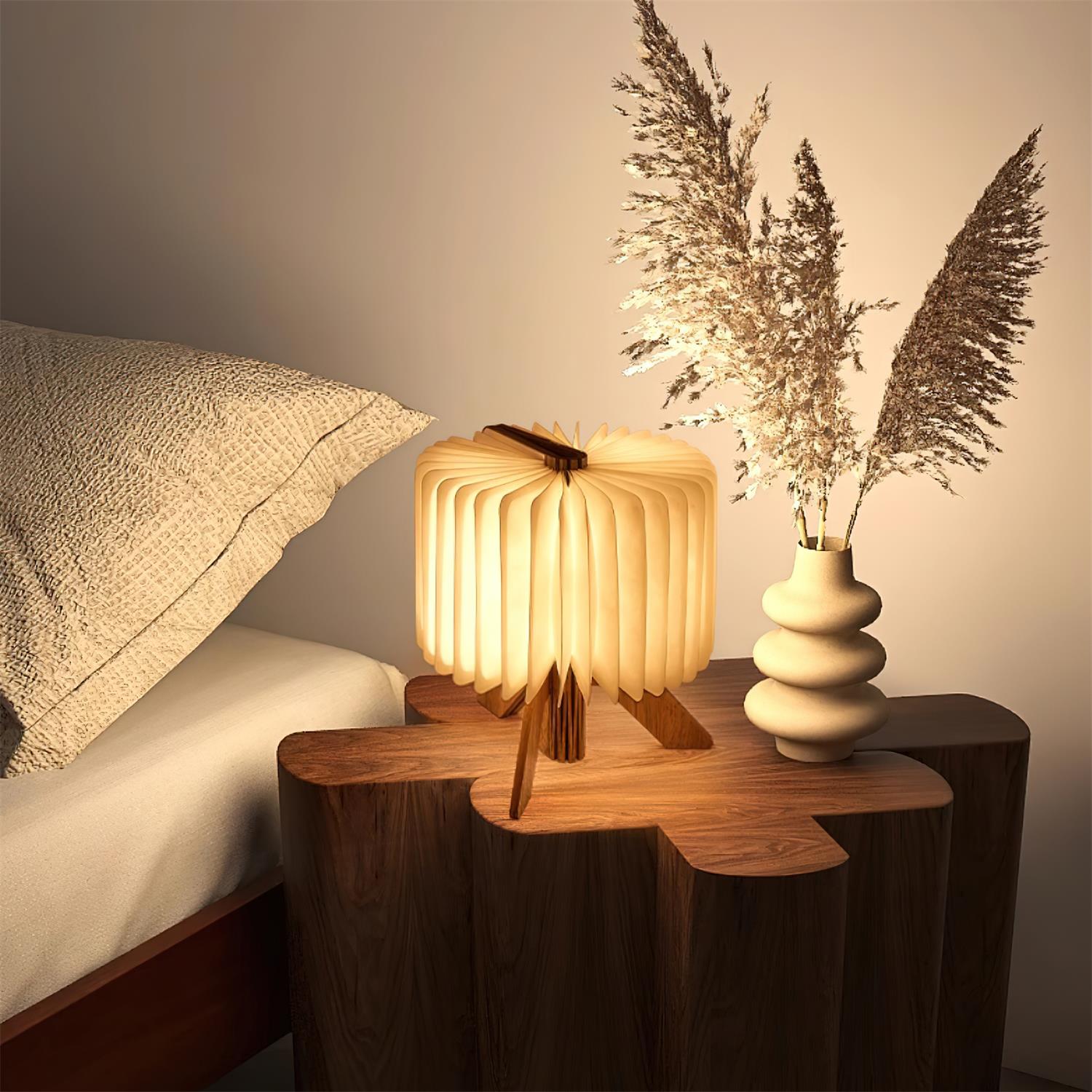 Candela Fold Table Lamp 9.8″ - Docos