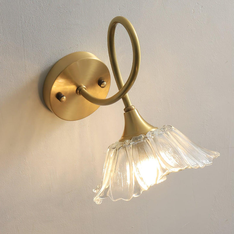 Century Lotus Leaf Plug In Wall Lmap - Docos