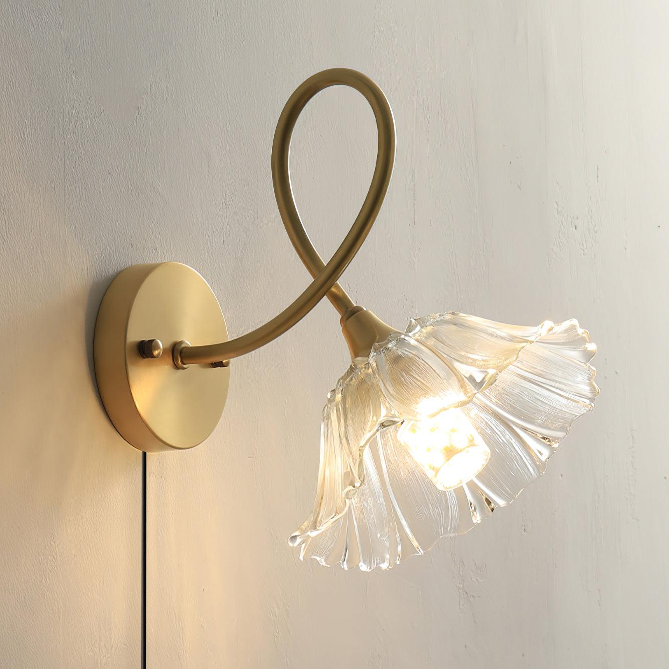 Century Lotus Leaf Plug In Wall Lmap - Docos