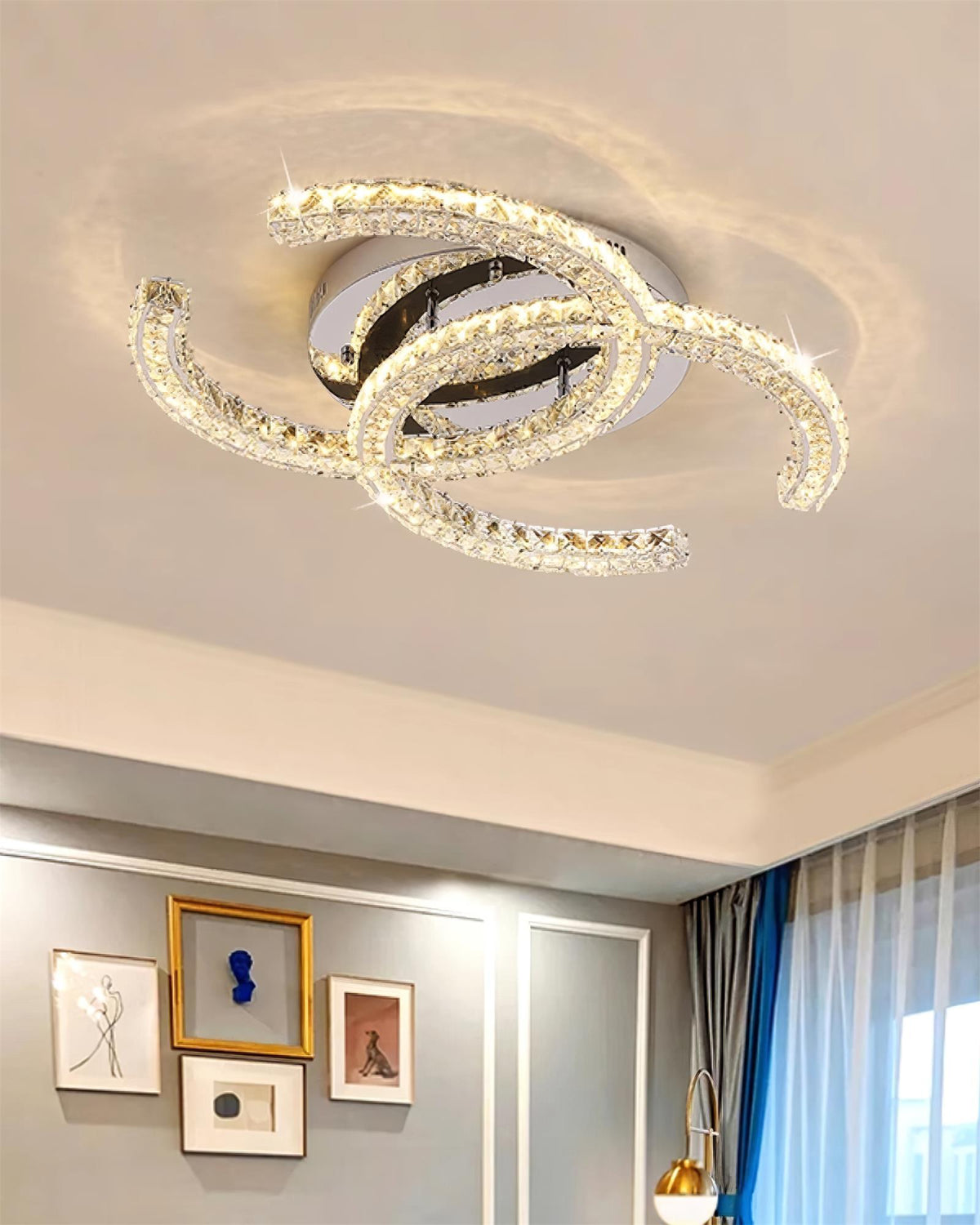 Crystal Ceiling Light - Docos