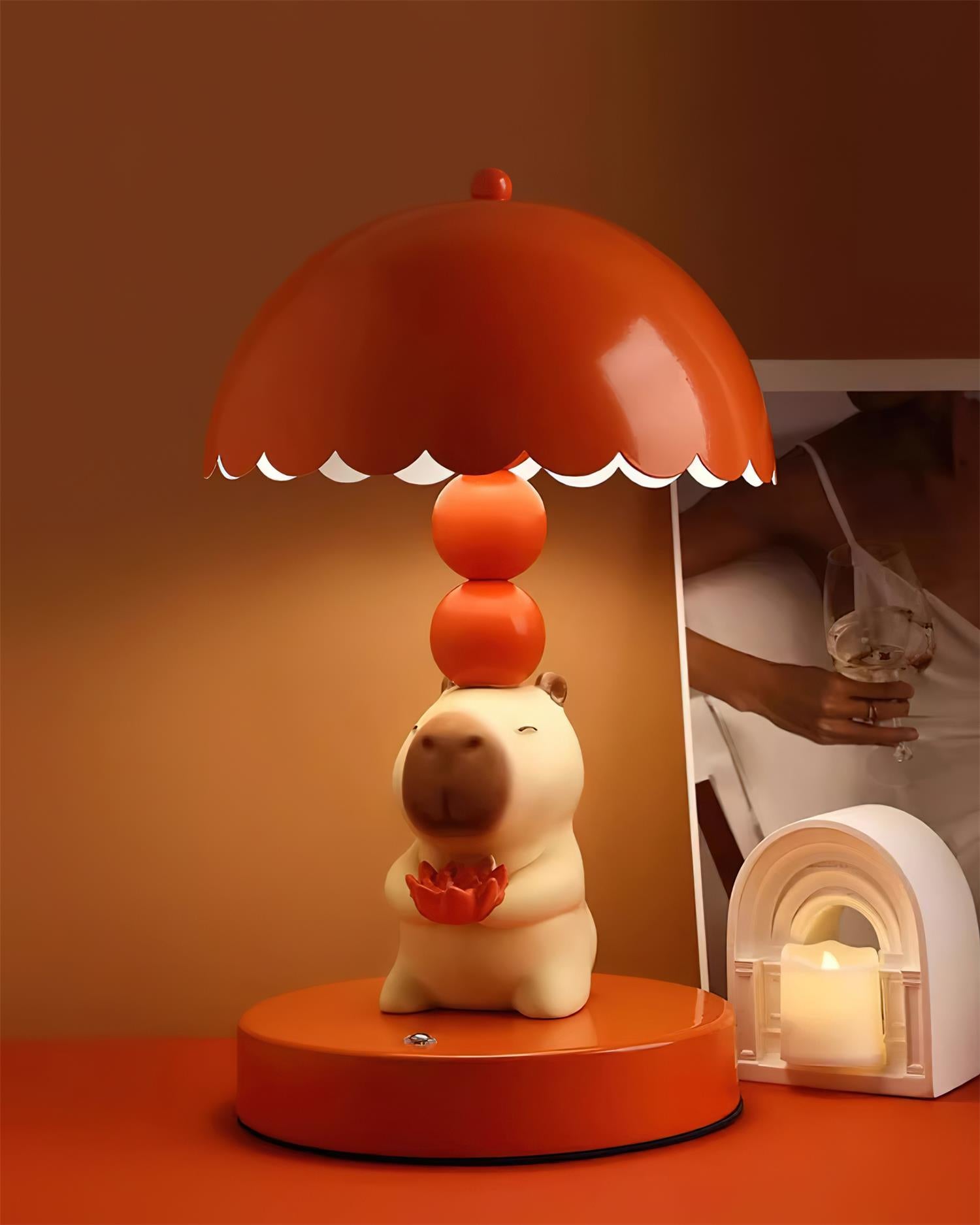 Cute Capibara Table Lamp - Docos