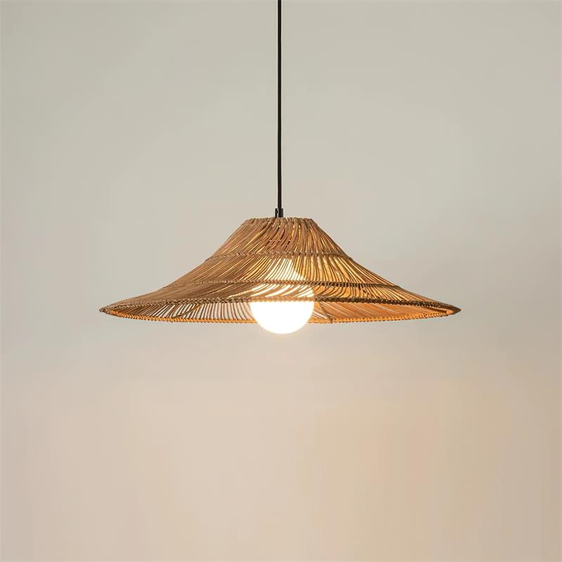 Elisa Rattan Pendant Lamp - Docos