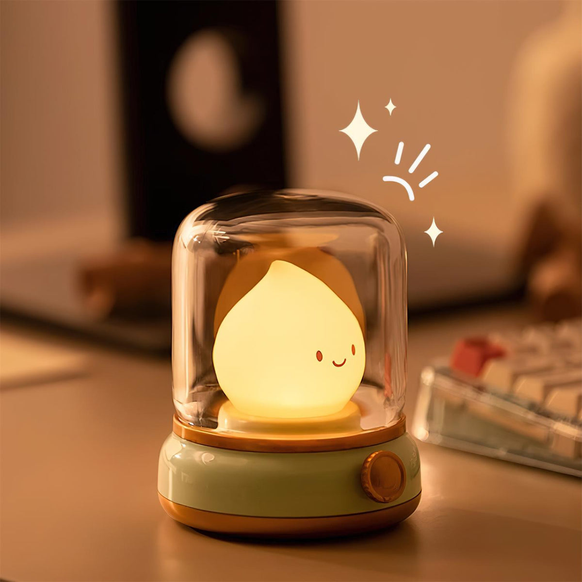 Flame LED Small Night Light - Docos