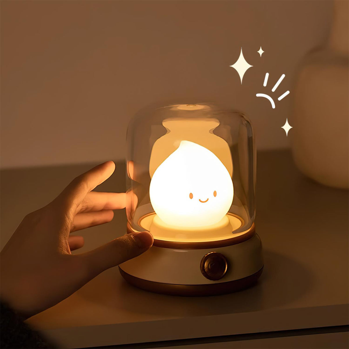 Flame LED Small Night Light - Docos