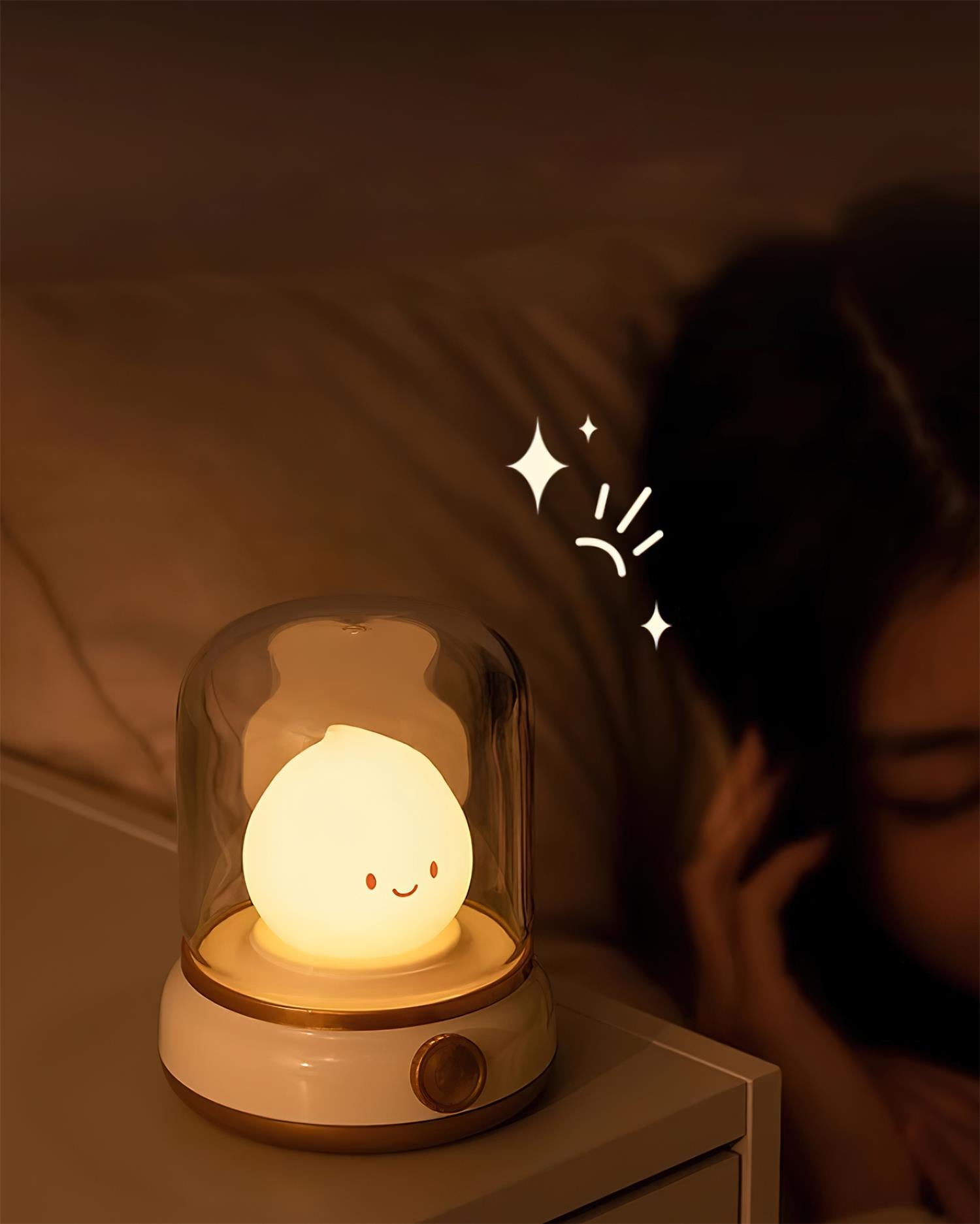 Flame LED Small Night Light - Docos