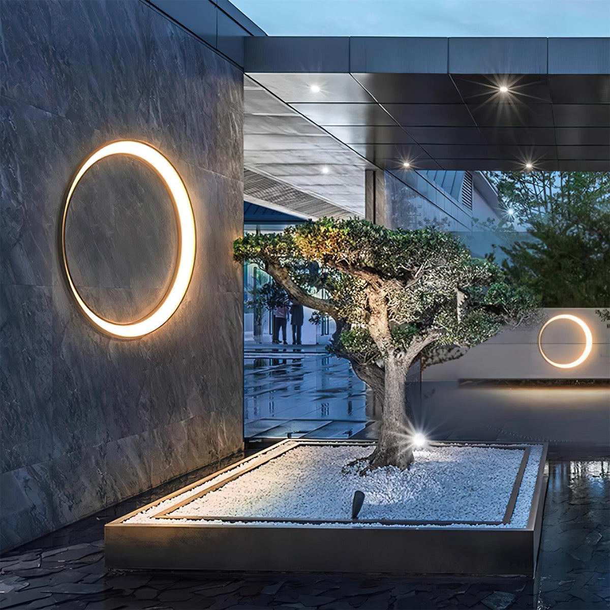 Half Moon Outdoor Wall Lamp - Docos