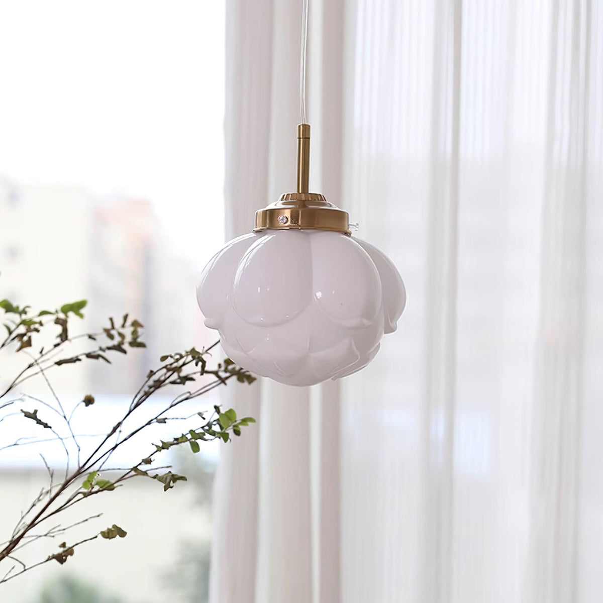 Lotus Flower Pendant Lamp 5.9″- 9.8″ - Docos