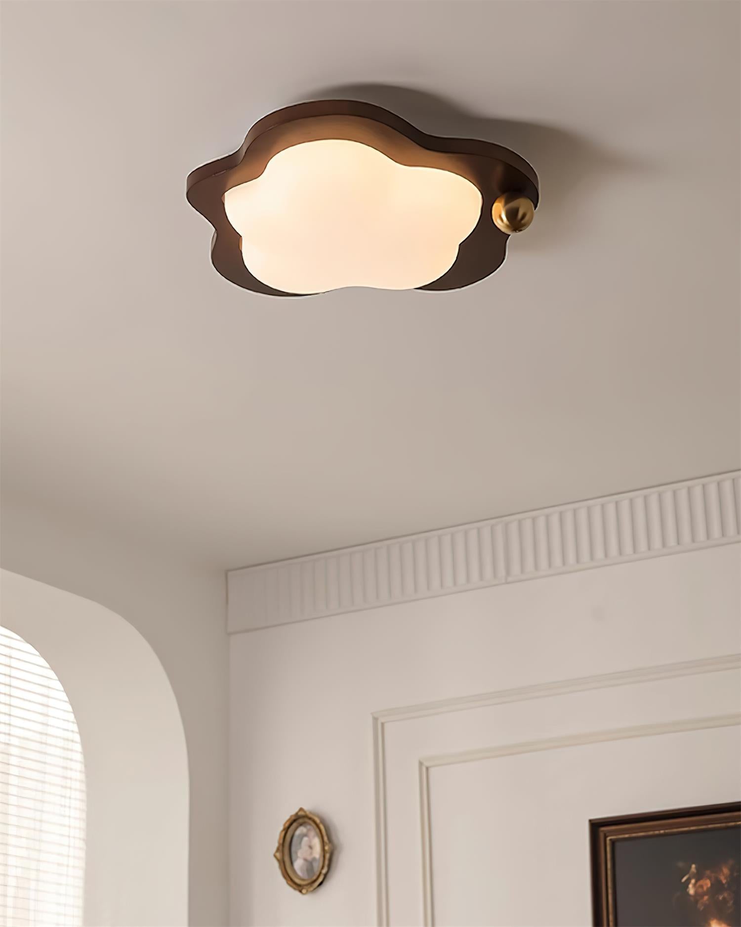 Lumi Walnut Ceiling Light - Docos
