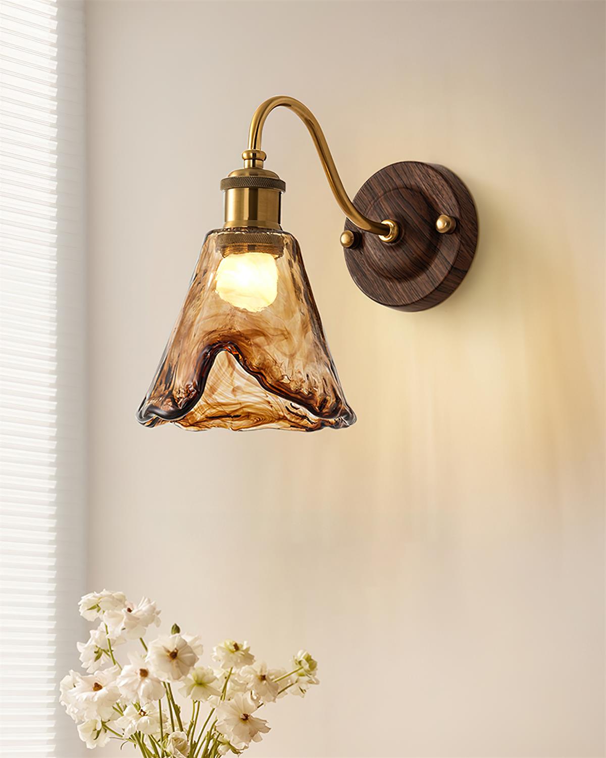 Nalia Amber Wall Lamp - Docos