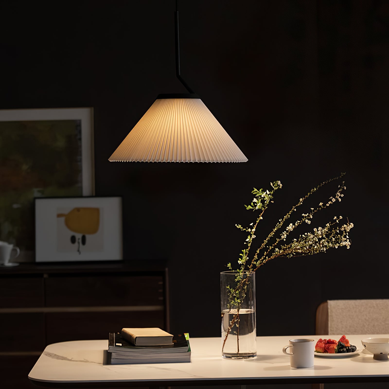 Nebra Pleated Pendant Lamp - Docos