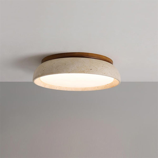 Piedra Travertine Ceiling Light - Docos
