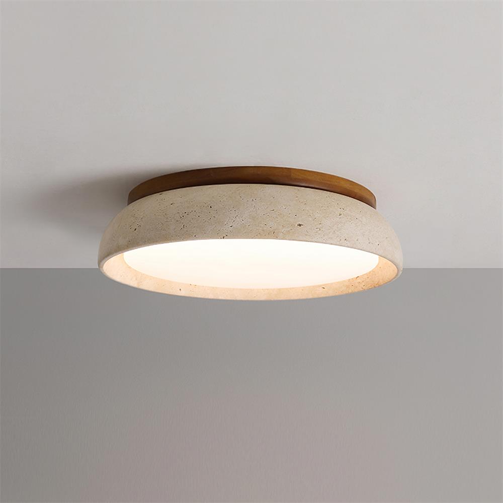 Piedra Travertine Ceiling Light - Docos