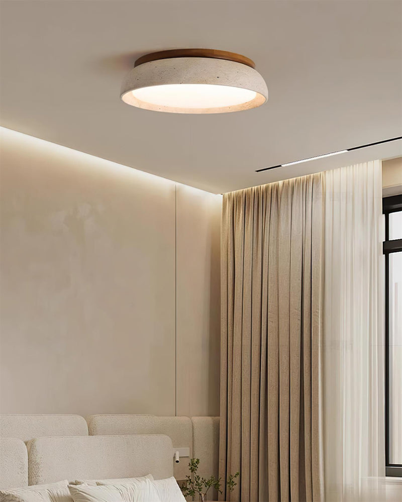 Piedra Travertine Ceiling Light - Docos