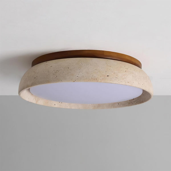 Piedra Travertine Ceiling Light - Docos