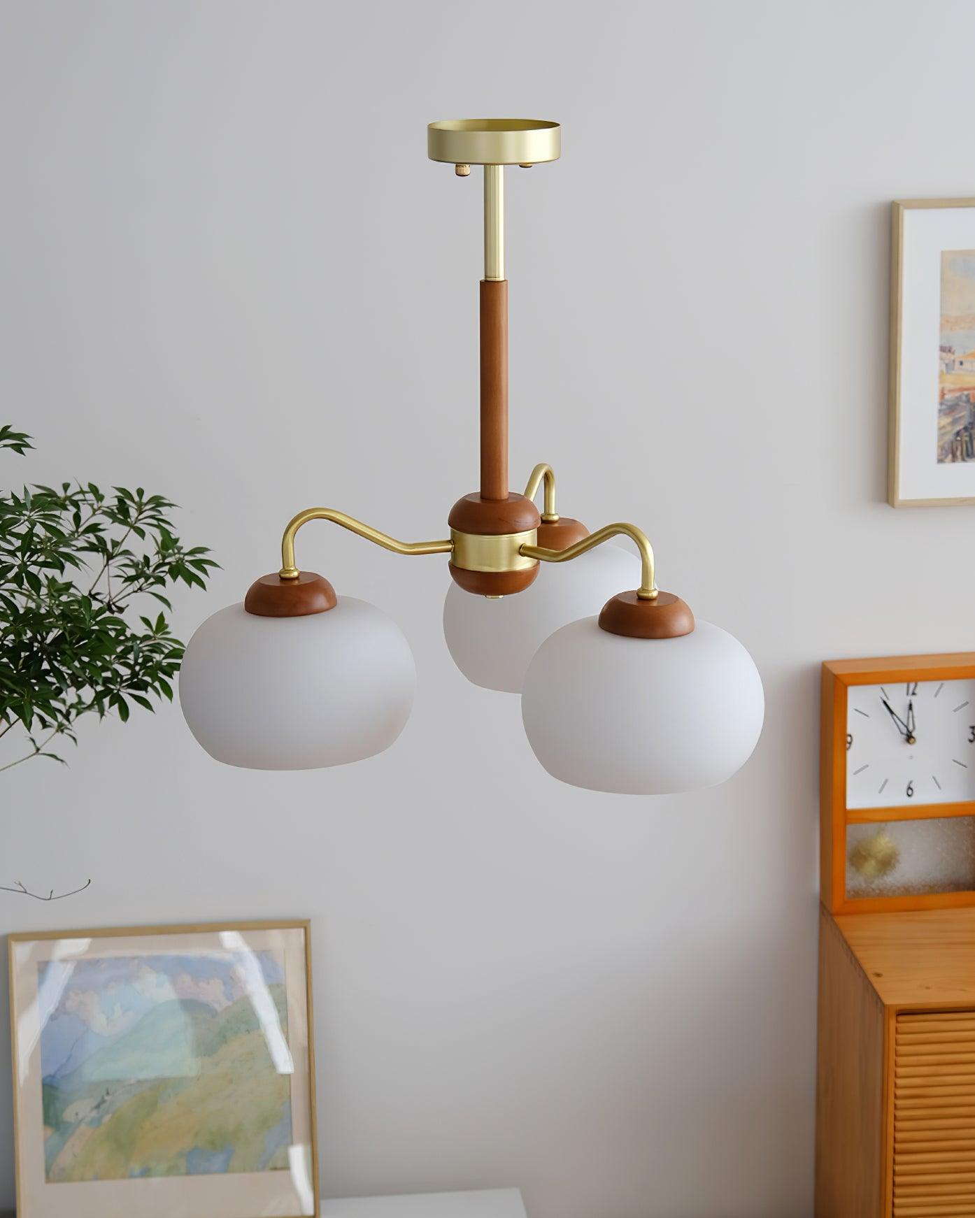 Raito Glass Chandelier - Docos