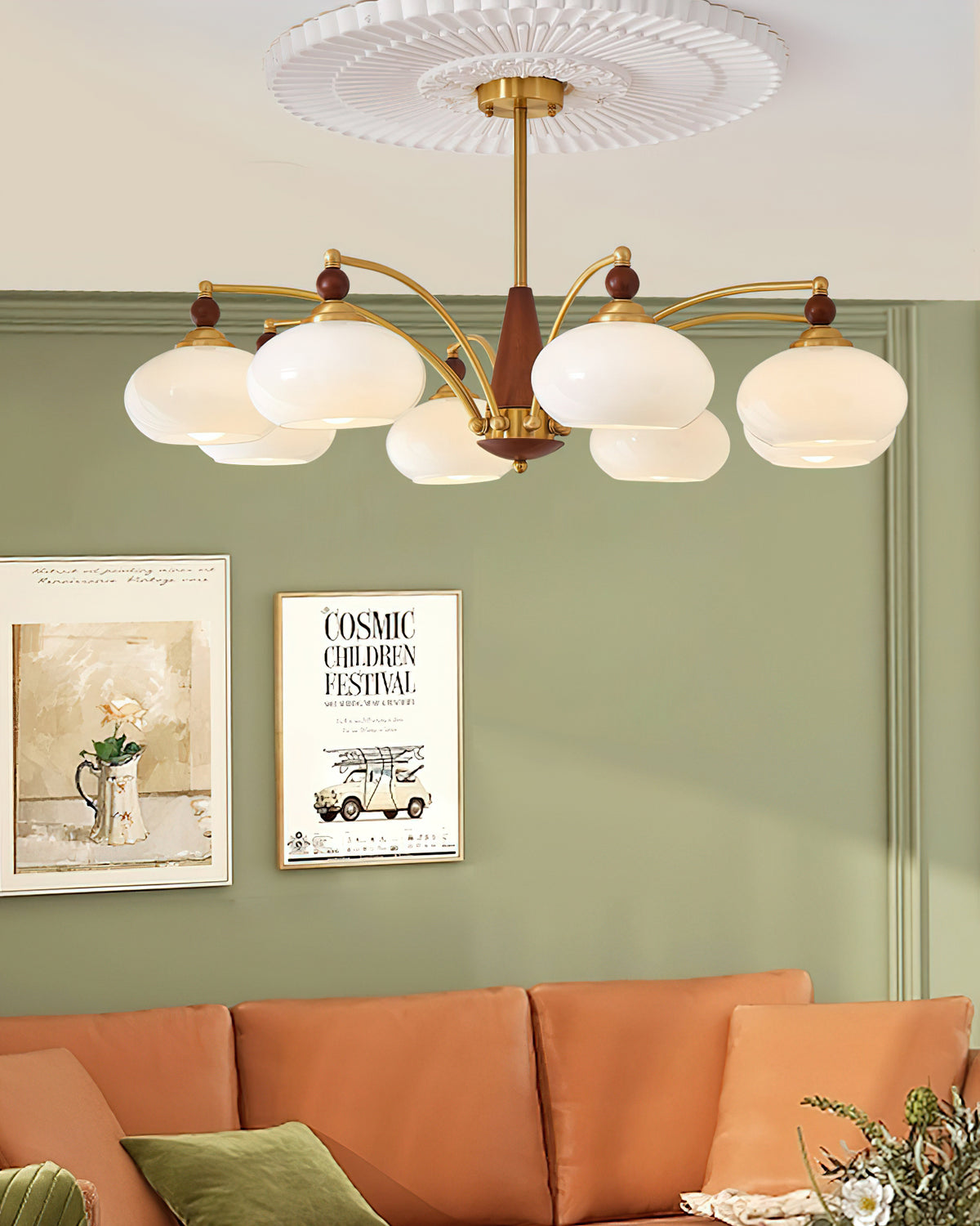 Retro Calliope Chandelier - Docos