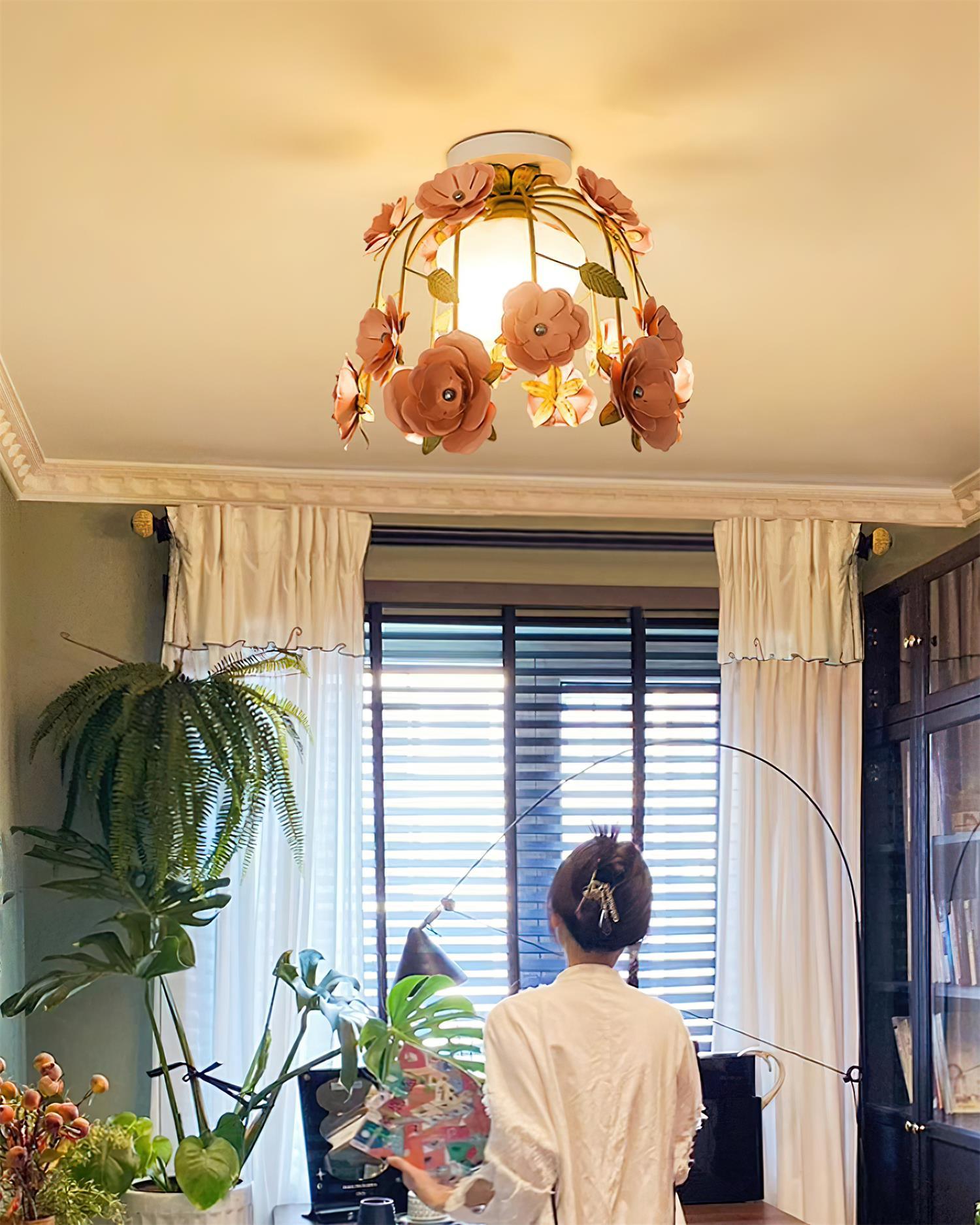 Romantische Flowers Ceiling Light - Docos