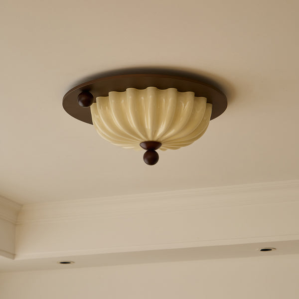 Scallop Crest Ceiling Lamp - Docos