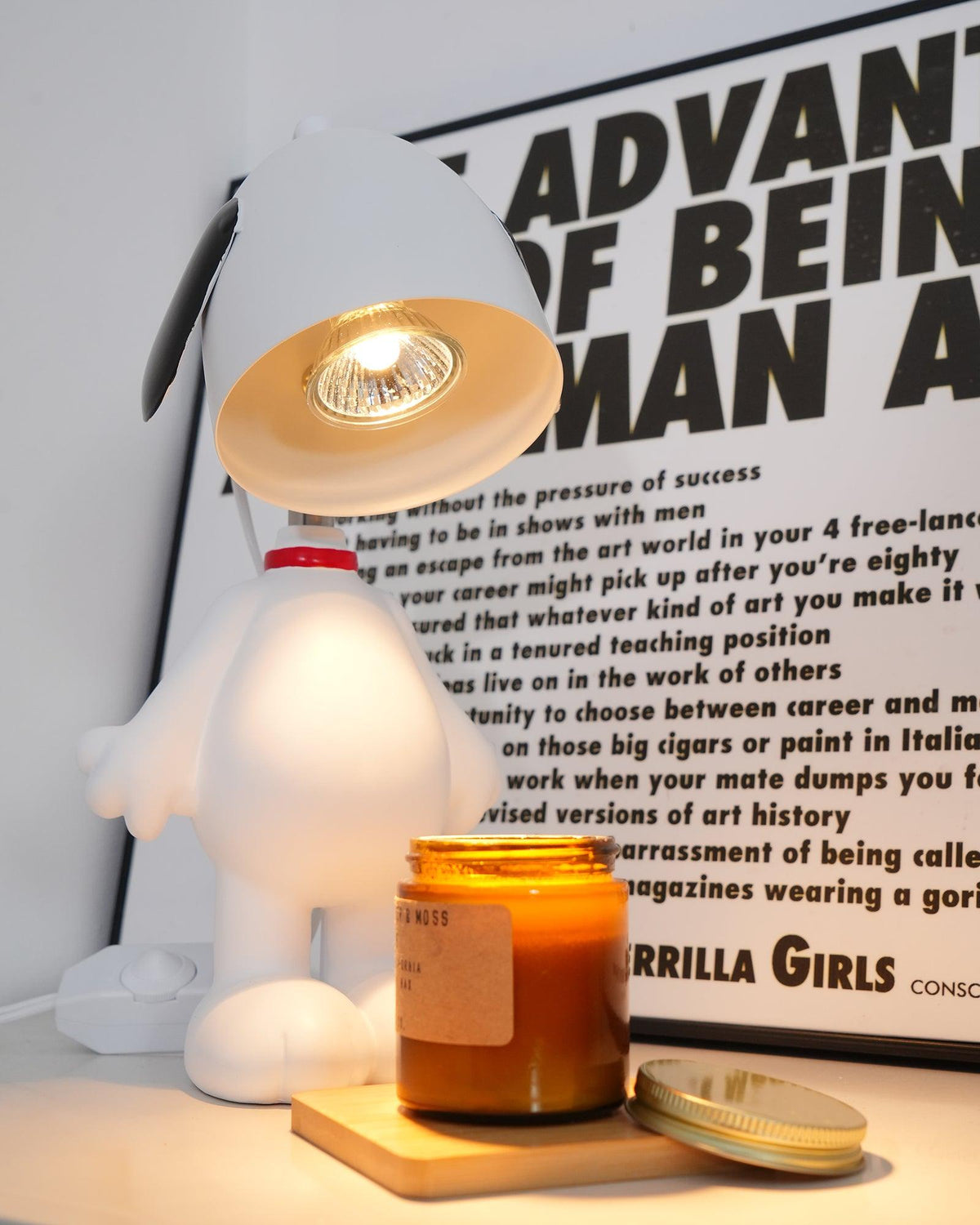 Snoopy Candle Warmer Lamp - Docos
