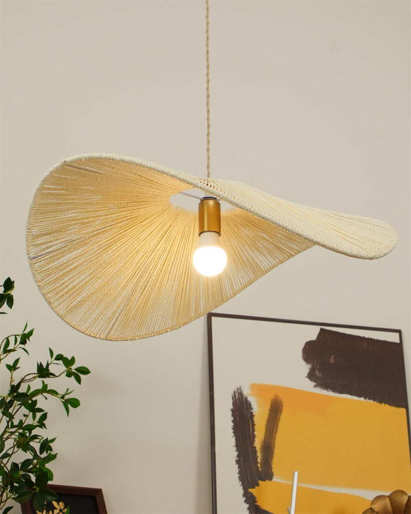 Straw Hat Pendant Light - Docos
