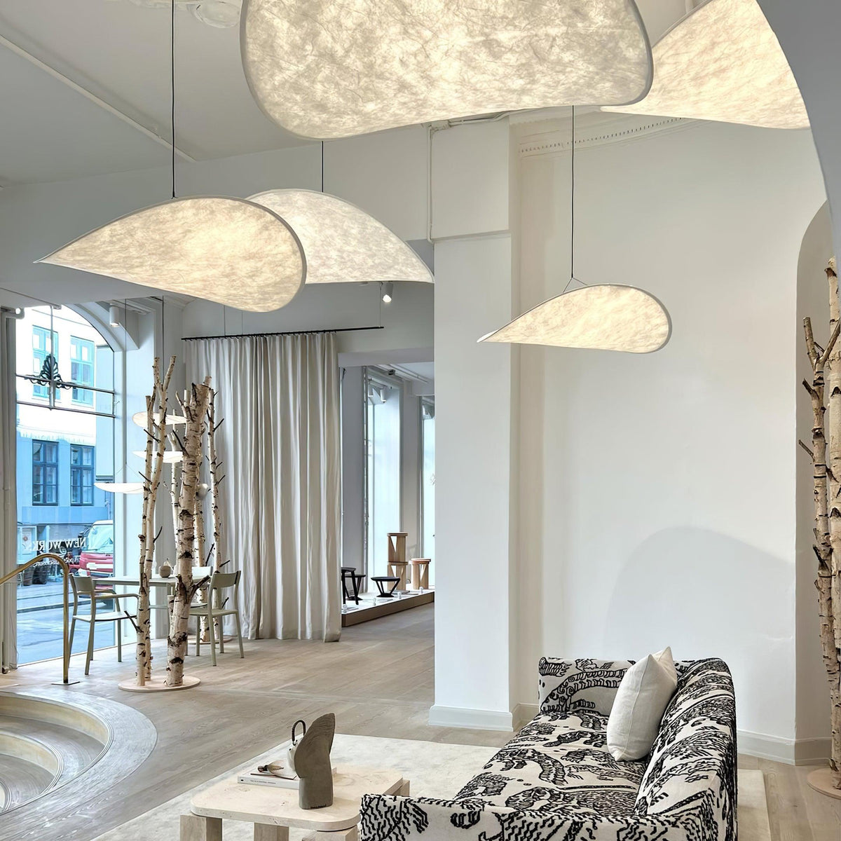 Tense Tyvek Pendant Lamp - Docos