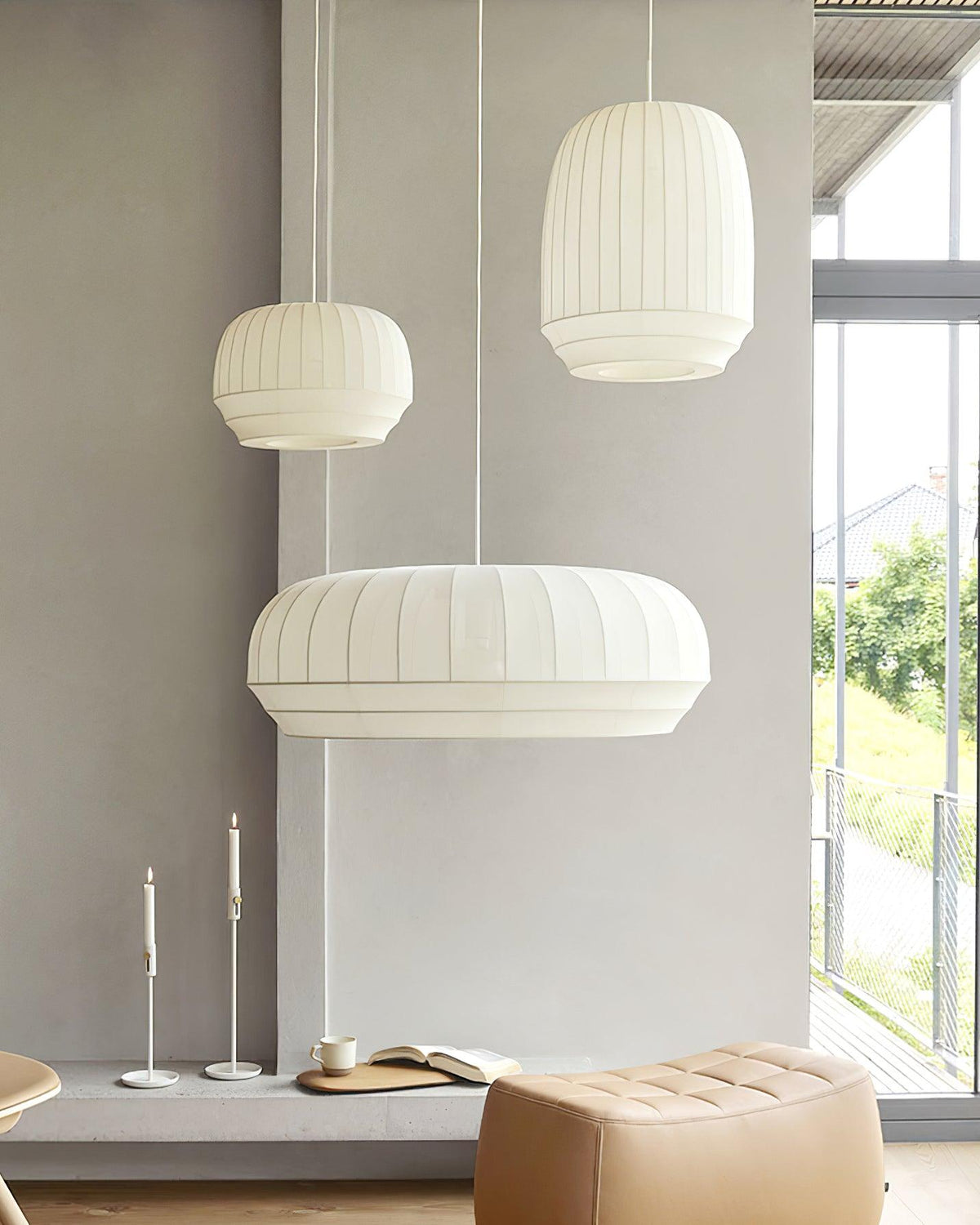 Tradition Fabric Pendant Lamp - Docos