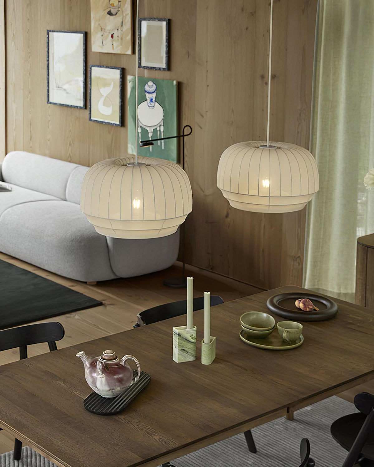 Tradition Fabric Pendant Lamp - Docos