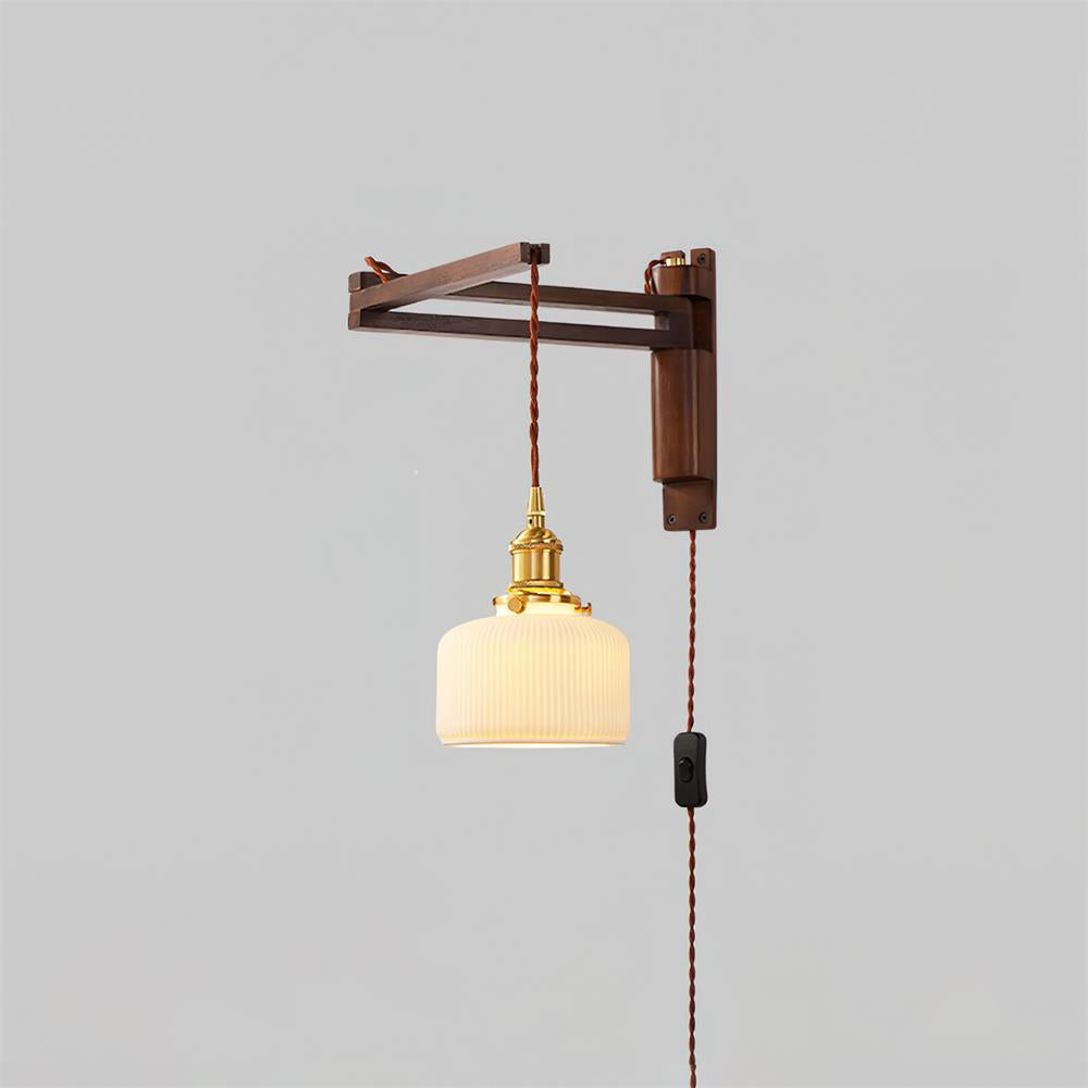 Vintage Maria Plug In Wall Lamp - Docos