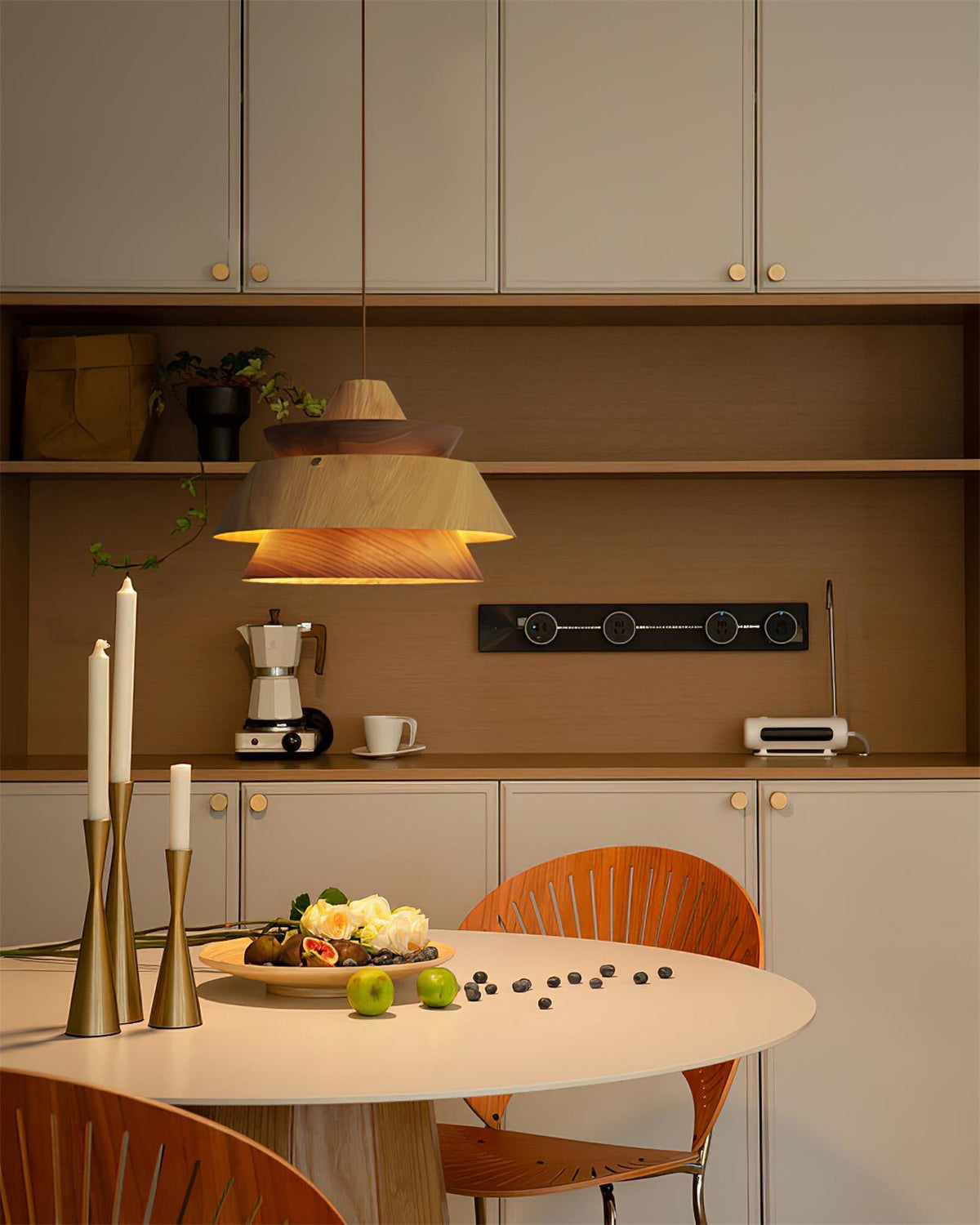 Wood Karwe Pendant Light - Docos