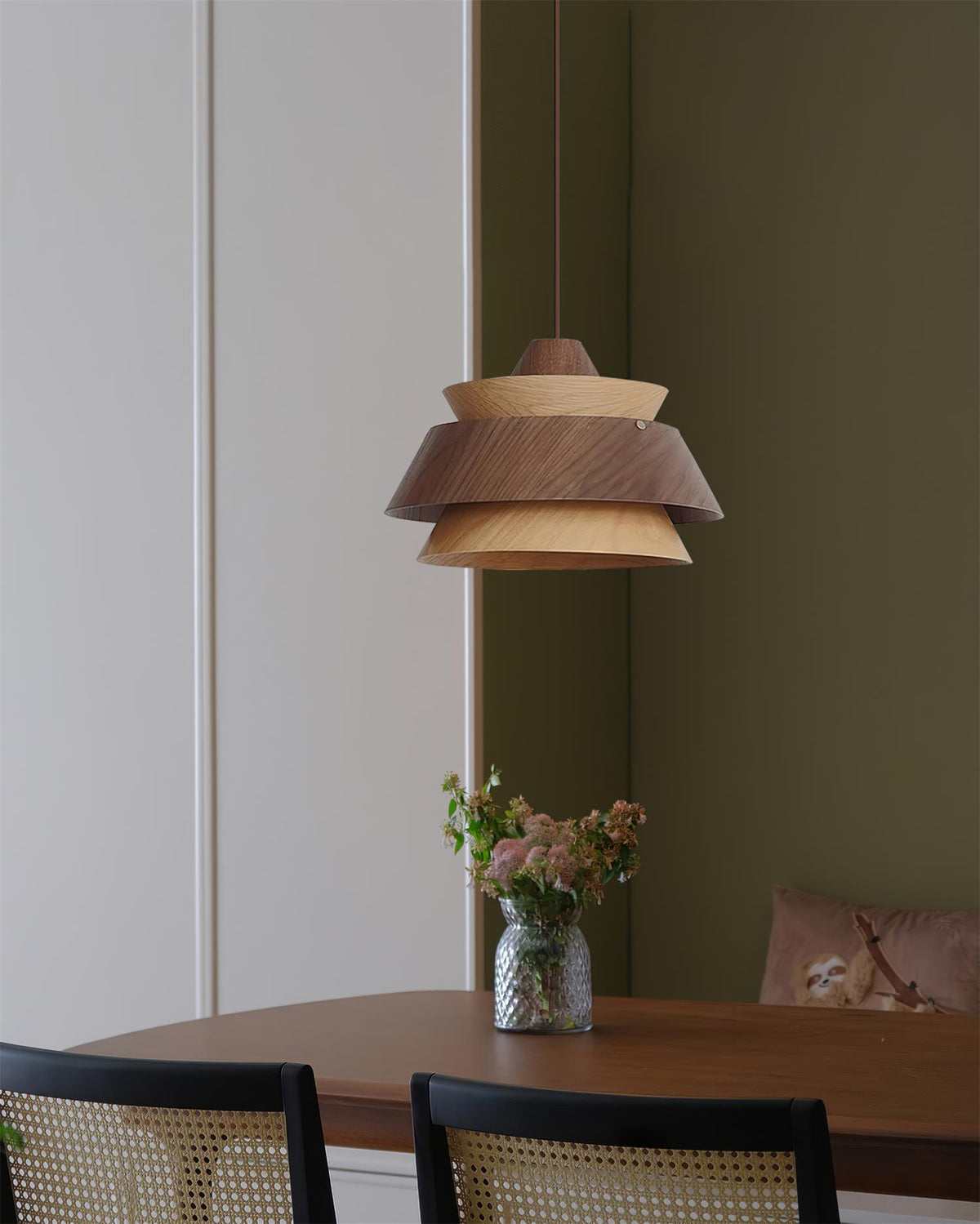 Wood Karwe Pendant Light - Docos