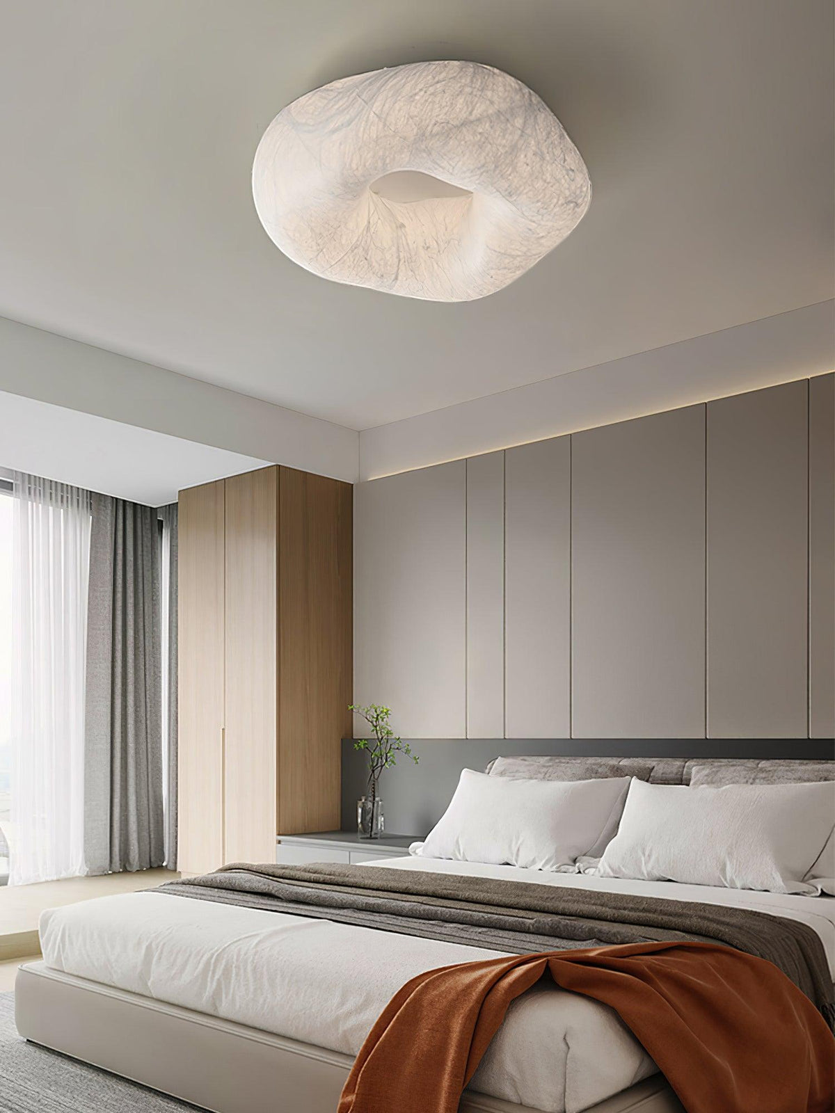 Yunduo Silk Ceiling Lamp 19.7″- 4.9″ - Docos